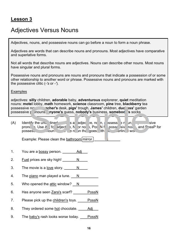 Elementary Series - Form-Function Grammar